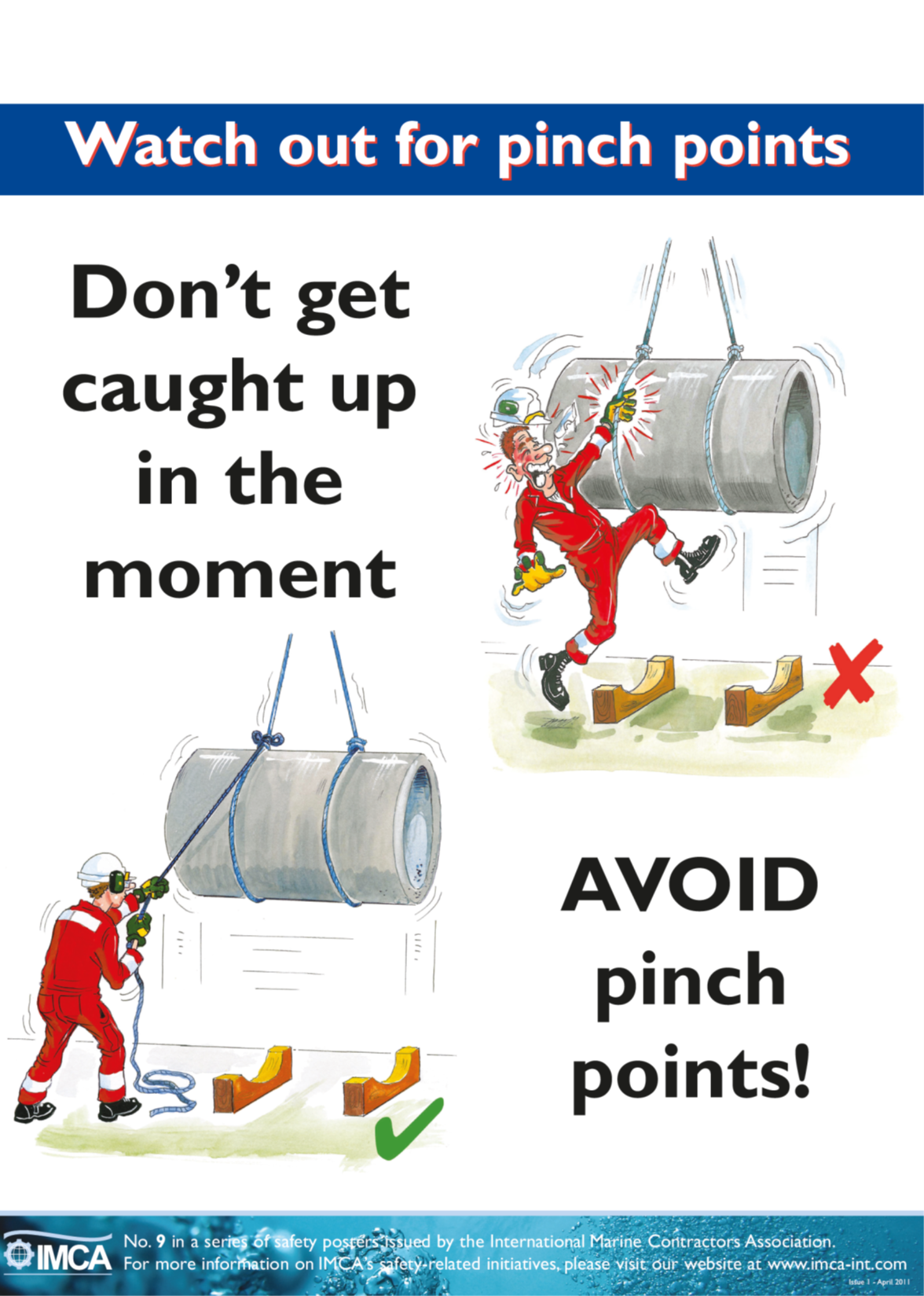 Watch Out For Pinch Points IMCA Watch Out For Pinch Points IMCA